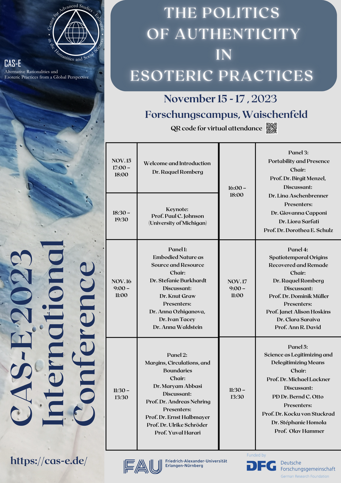 CAS-E International Conference: The Politics of Authenticity in ...